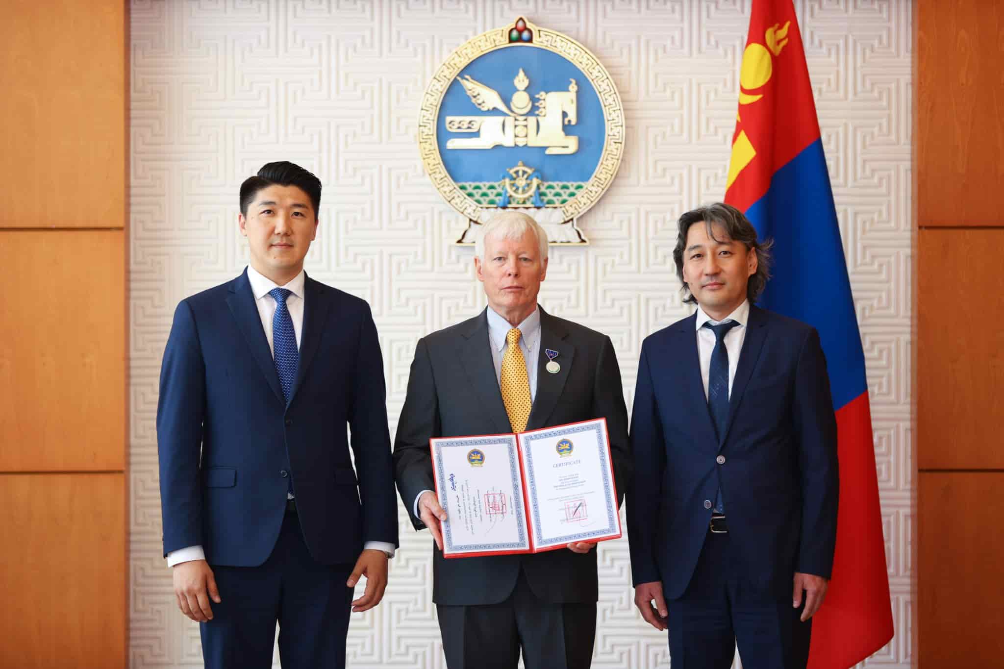 National University of Mongolia (Mongolia) NUM President Dr. D. Badarch ...