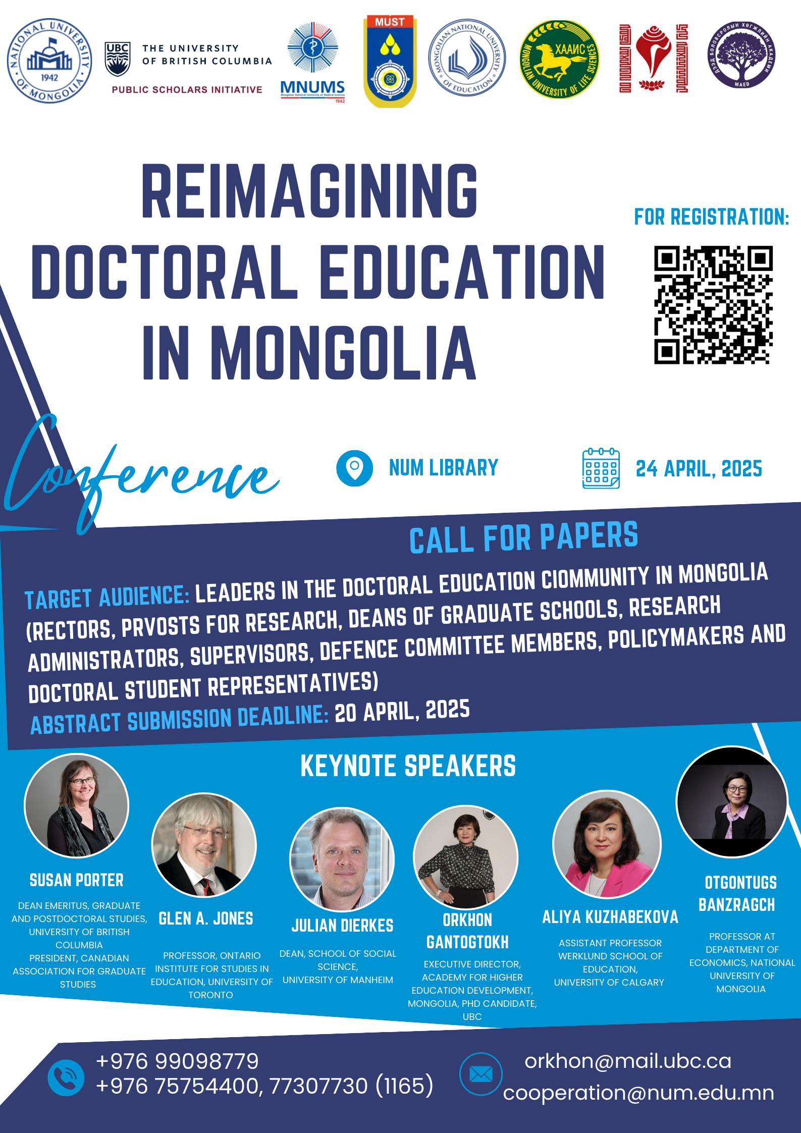 Reimagining Doctoral Education in Mongolia International Conference ...